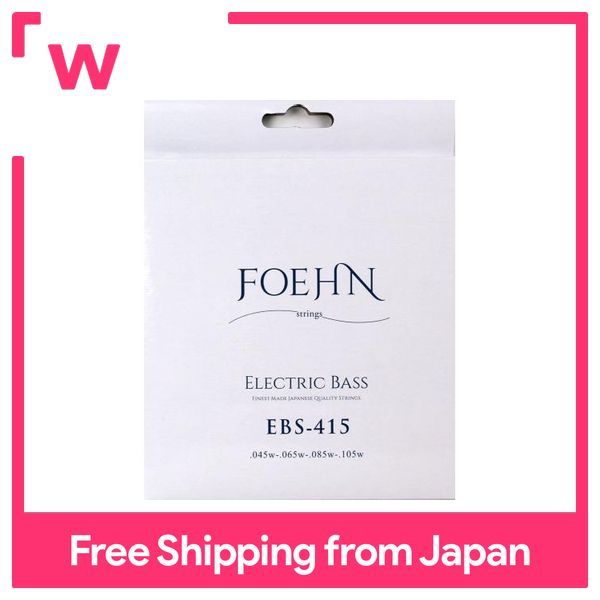 FOEHN EBS-415 Electric Bass Strings Regular Light Top Medium Bottom ...