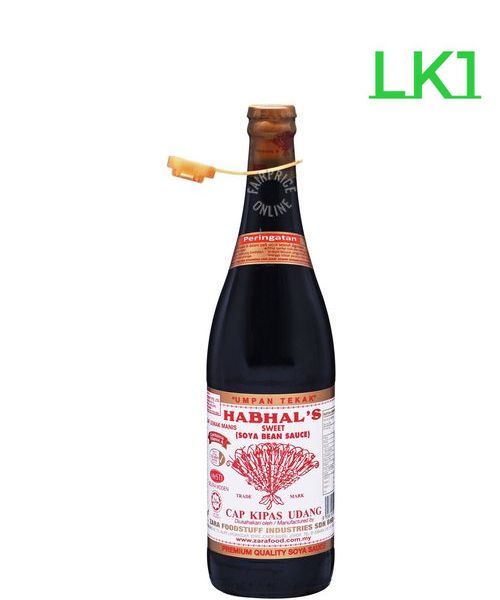 Habhal's Kicap Manis Soya Bean Sauce Sweet 645ml Sweet Cooking Sauce ...