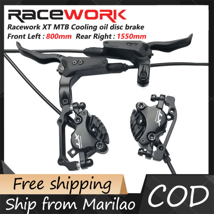 Racework XT M8000 Oil Brake Mountain Bike Hydraulic Disc Brake Cooling ...