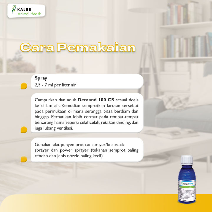 Demand 100 CS 100Ml Insektisida Anti Rayap dan Lalat | Lazada Indonesia