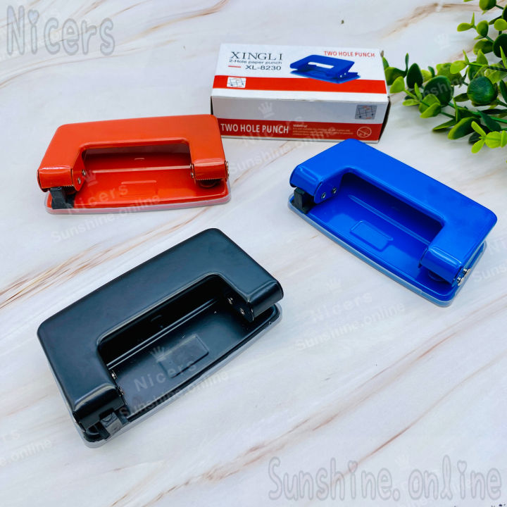 XL-8230 TWO Hole Paper Puncher Handheld puncher | Lazada PH