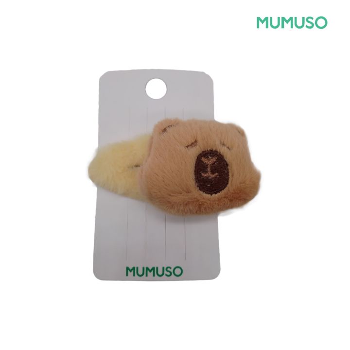MUMUSO Cute Capybara Snap Hair Barrette | Lazada PH