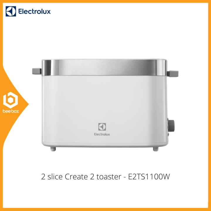 Electrolux 2 slice Create 2 toaster - E2TS1100W | Lazada Electrolux 2 slice Create 2 toaster - E2TS1100W | Lazada
