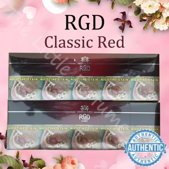 RGD Classic Red Hard pack Original American Blend | Lazada PH