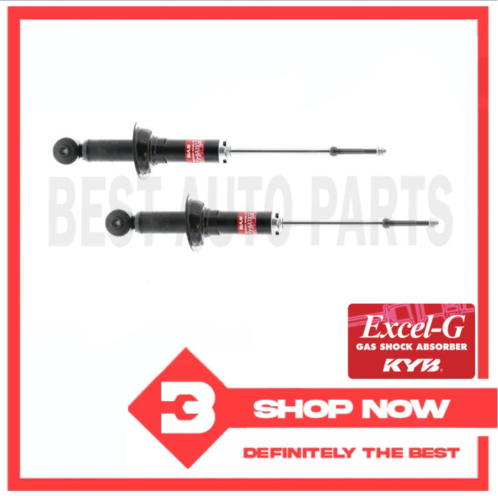 KYB (2pcs) Rear Excel-G Shock Absorber for Mitsubishi Lancer EX, GLS 2007 - 2012 - 341444 ...
