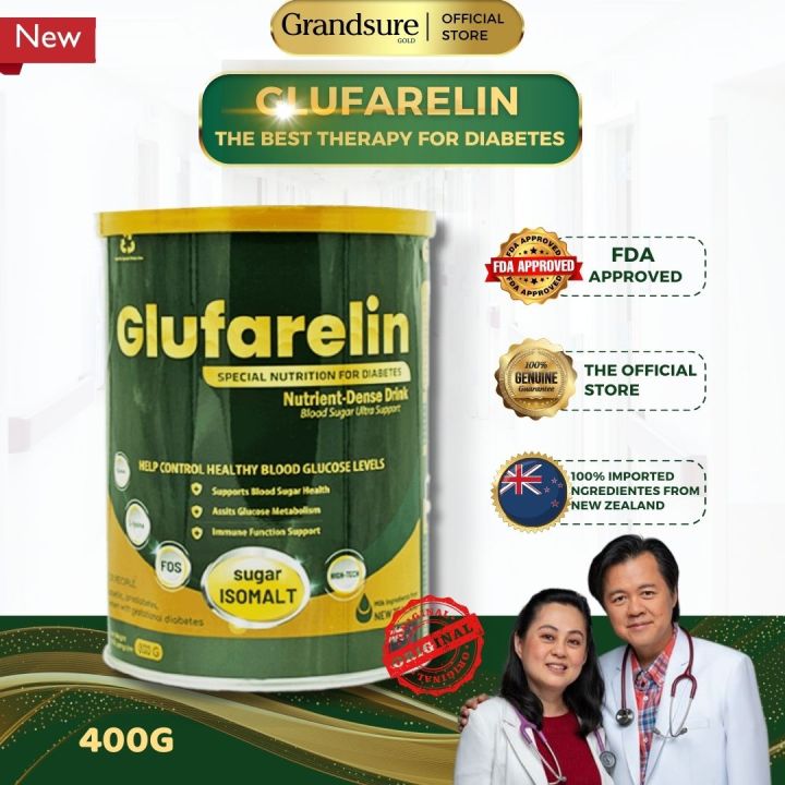 [LEGIT] Glufarelin Gold Milk For Diabetic New Zealand 400g 850g ...