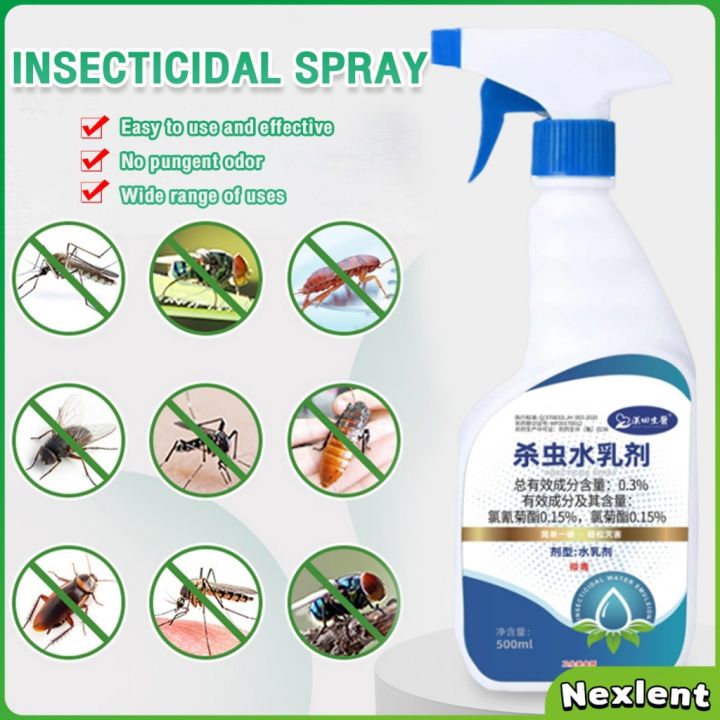 Nexlent 500ml Insecticide Spray Insect Killer For Home Repellent ...