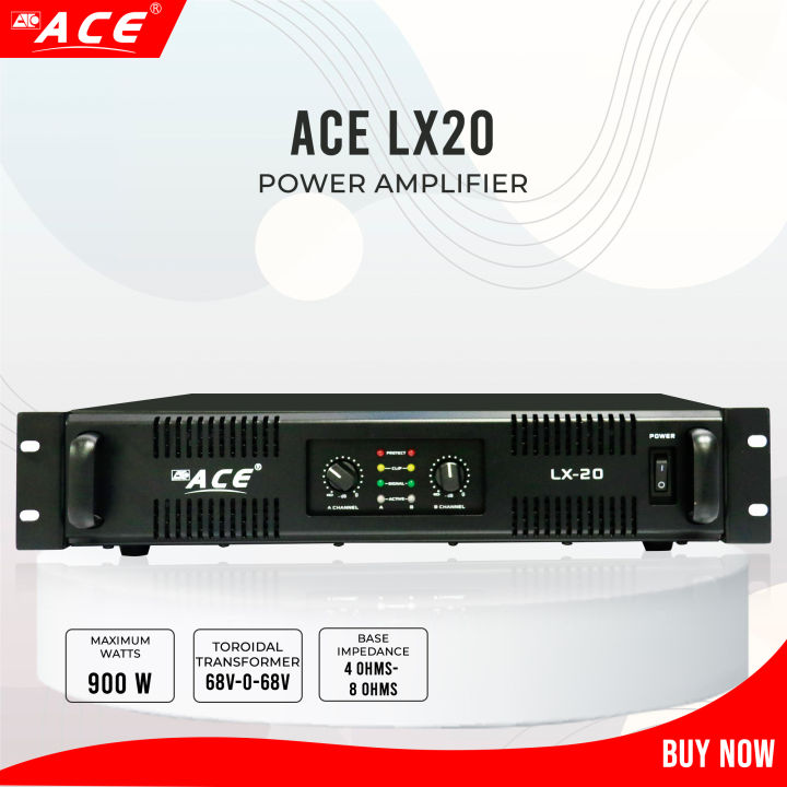 ACE LX-20 Power Amplifier | Lazada PH