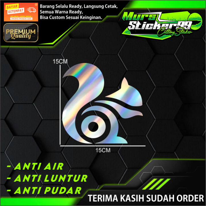 Sticker Cutting UC BROWSER Cocok Untuk Motor Dan Mobil | Lazada Indonesia