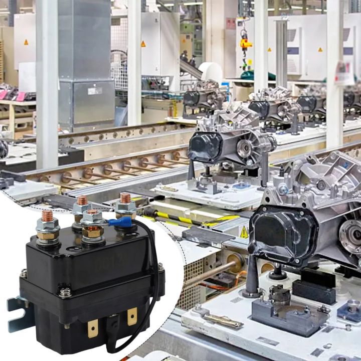 1pcs 500A 12V 12000 Lbs Winch Winch Solenoid Relay Relay 12V 500A ...