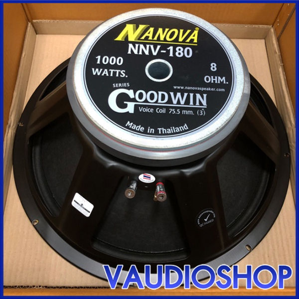 ดอกลำโพง 18 นิ้ว NANOVA NNV-180 (1000W ว้อยซ์ 3 นิ้ว) จำนวน 1 ตัว ลำโพง 18 นาโนวา NV180 | Lazada ...