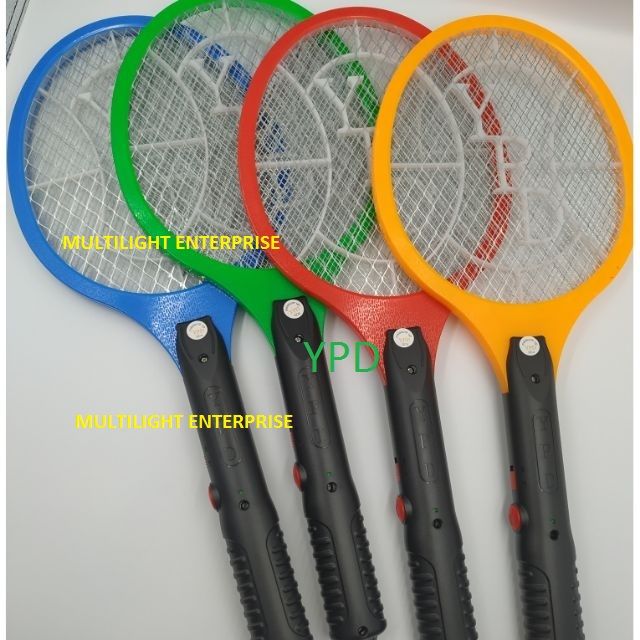YPD Rechargeable Mosquito Insect Killer Racket Swatter Electronic Mosquito Bat Zapper Racket LTD 006 Indoor Outdoors Control Flying Insects Mosquito Fly Lazada Lazada