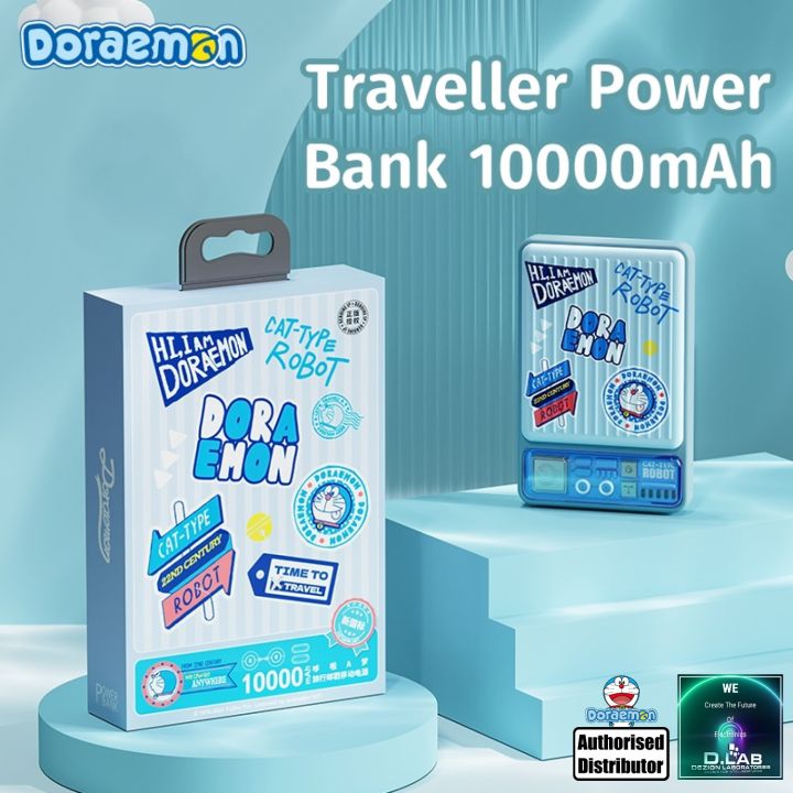 Doraemon 10000mAh Traveller Power Bank | Lazada Singapore