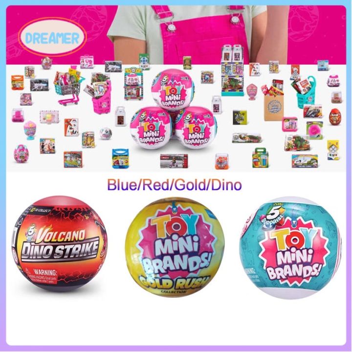 5 Petal Fun Gadgets Novel Blind Box Mini Brands Toy Surprise Ball Mini ...