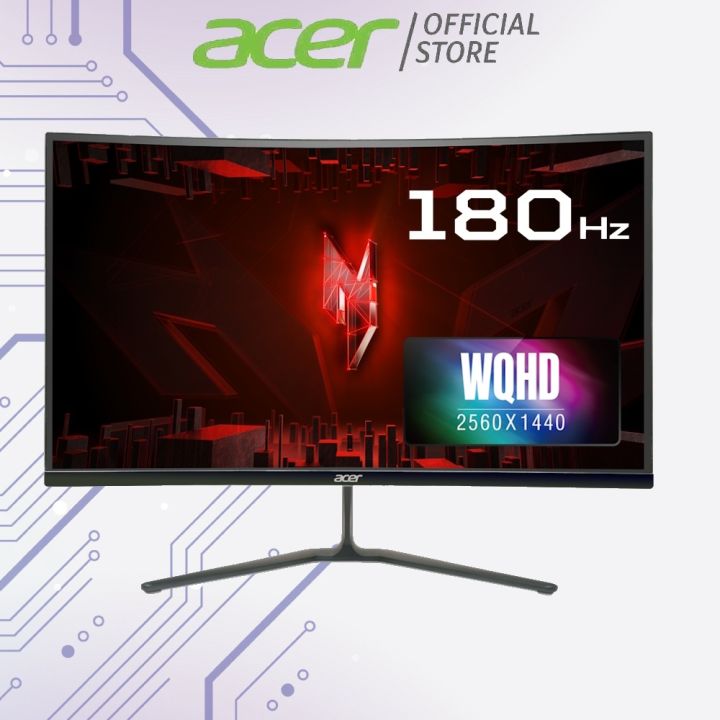 Acer Nitro ED270U S3 27-inch WQHD Curved Gaming Monitor with 180Hz ...