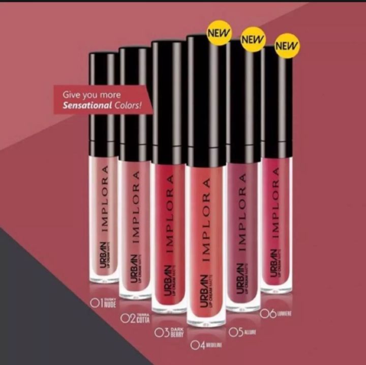 promo termurah 1 pcs Lipcream implora BPOM | Lazada Indonesia