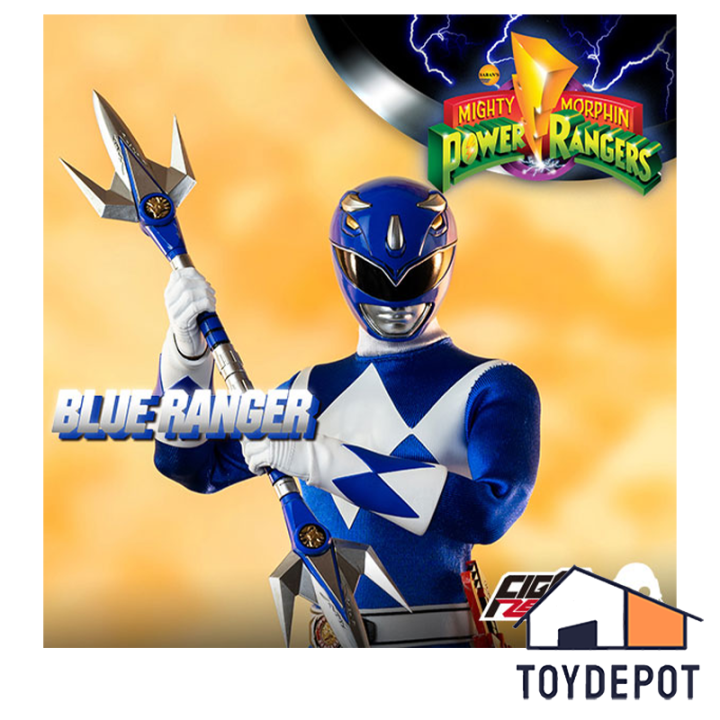 ThreeZero 1/6th Scale Mighty Morphin Power Rangers: Blue Ranger (3Z0199 ...
