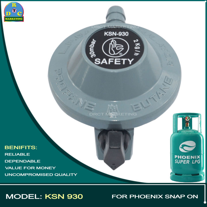 PHOENIX LPG REGULATOR SNAP ON TYPE | Lazada PH