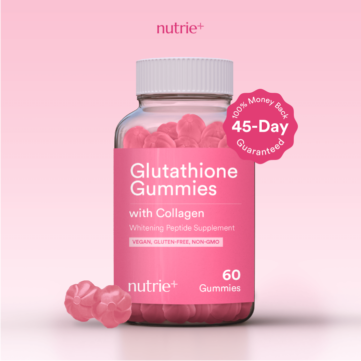 Nutrie Glutathione With Collagen Gummies 60pcs (Whitening Peptide ...