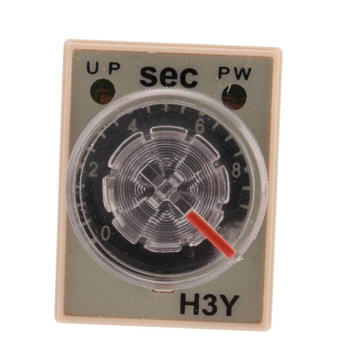 10s Delay Timer Time Relay H3y 2 Ac 220v 8 Pin Adjusting Knob Control Timing Relay For Household