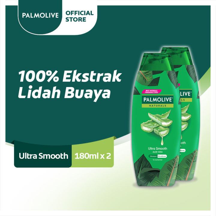 Palmolive Naturals Ultra Smooth Shampo & Conditioner 180 ml x 2 ...