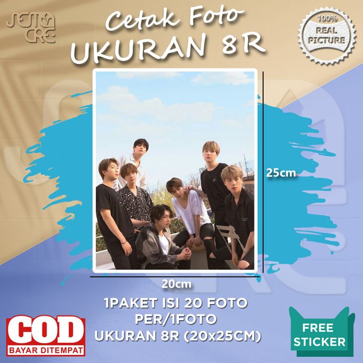 [ISI 20FOTO] CETAK FOTO CUSTOM GAMBAR BEBAS REQUEST UKURAN 8R TERLARIS ...