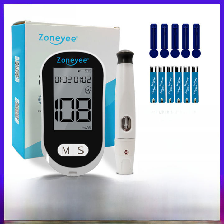 Blood Glucose Meter Home Medical Blood Glucose Detector No Coding Blood ...