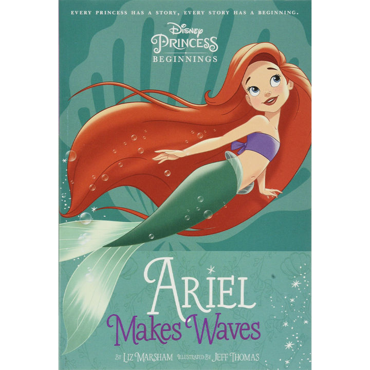 (Free Gift) Disney Princess Beginnings Ariel Makes Waves Story Book ...