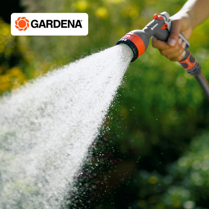 Gardena ชุดหัวฉีดน้ำ 4in1 พร้อมข้อต่อ (18343-32) | Lazada.co.th