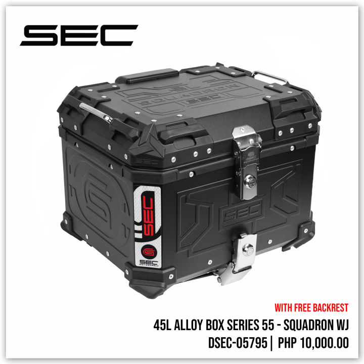 DSEC-05795 | Sec 45L Alloy Box Series 55 - Squadron WJ | Lazada PH
