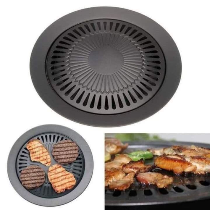 Round Iron Korean BBQ Grill Plate | Lazada PH