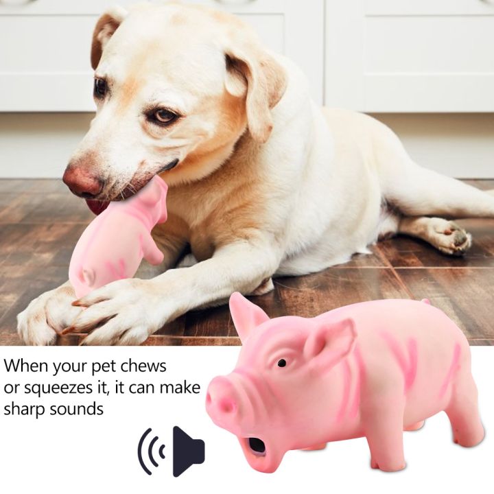 【ลดมากกว่า50%】 หมูน่ารัก Grunting Squeak Latex Pig Toys Latex สัตว์ ...