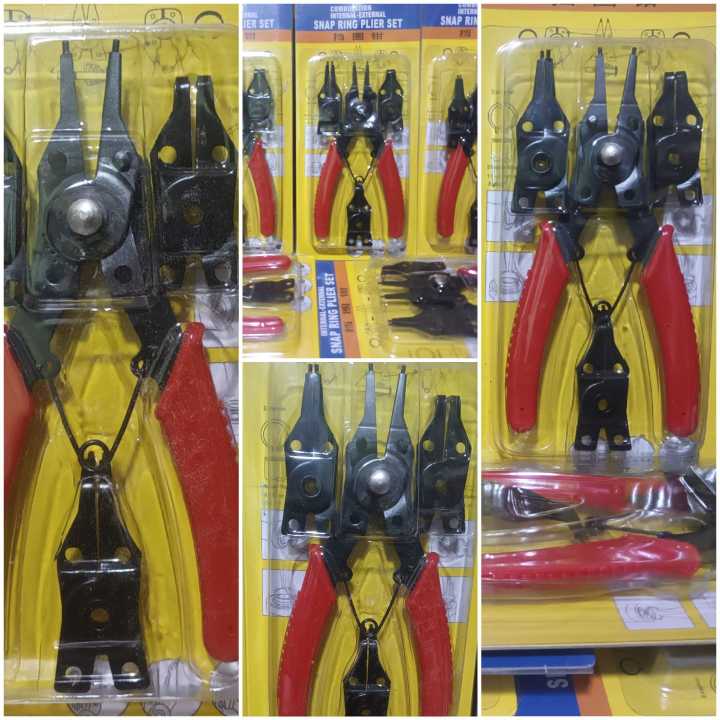 tang snap ring Tang Spi Buka tutup Multi Fungsi Tang Spi lurus bengkok ...