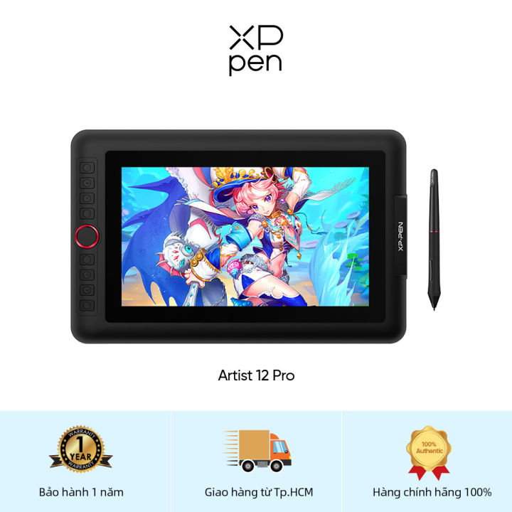 【XPPen】XPPen Artist 12 Pro 11.6 Màn hình đồ họa hiển thị bút vẽ Áp dụng ...