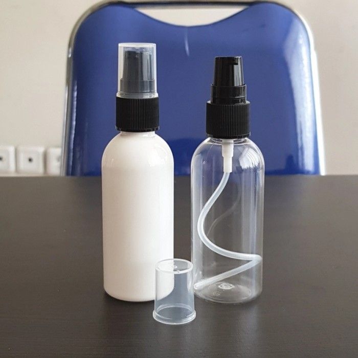 botol pump treatment 60ml - spray pump hitam - Putih | Lazada Indonesia
