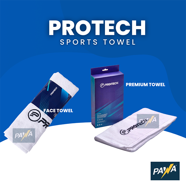 Protech Sports Face Towel Premium Face Towel (100% Cotton) Badminton ...