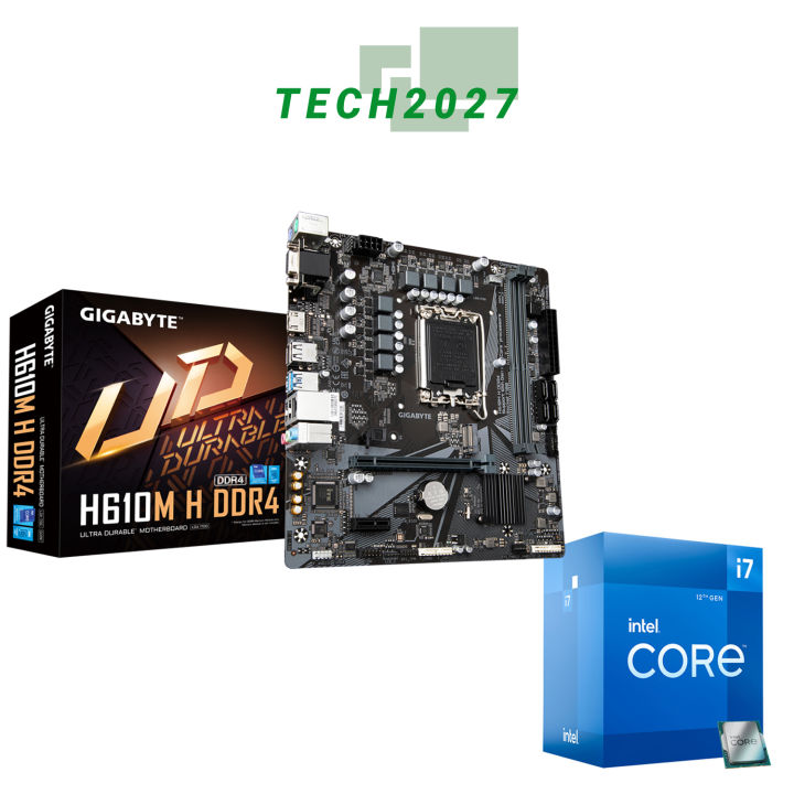 Intel Core i7-12700 2.1 GHz 12-Core LGA 1700 Processor with GIGABYTE ...