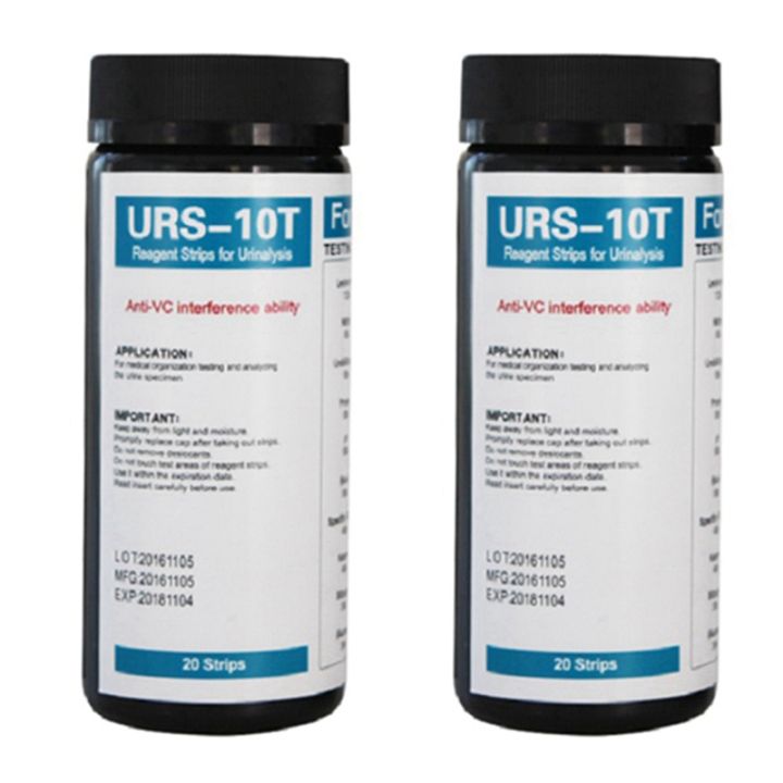 (BKSM) 200 Strips URS-10T Urinalysis Reagent Strips 10 Parameters Urine ...