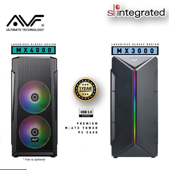 AVF MX2000/MX3000/MX4000/MX5000/MX6000 Series M-ATX Gaming Casing | Lazada