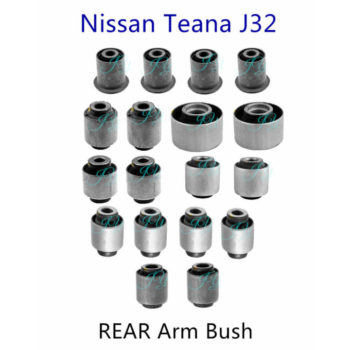Nissan Teana J32 REAR UPPER Arm LOWER Arm Knuckle Arm Trailing Arm Bush | Lazada