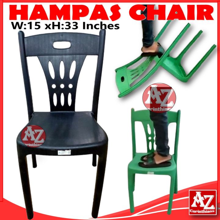HAMPAS CHAIR UNBREAKABLE High Chair , Heavy Duty Chair | Lazada PH