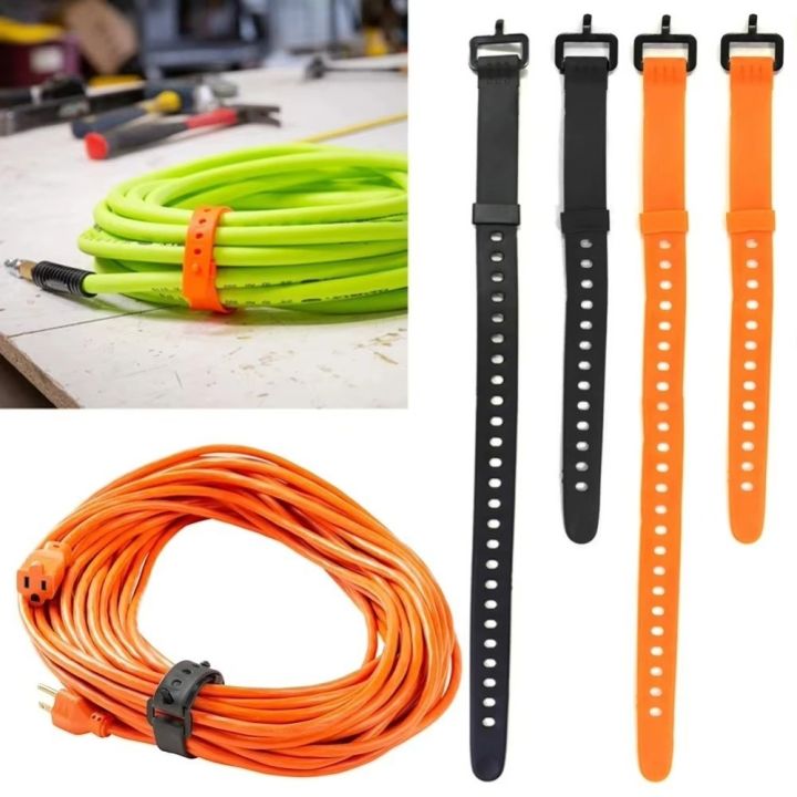 DANDARU Adjustable Rubber Tension Strap Reusable Belt Buckle Cargo Tie ...