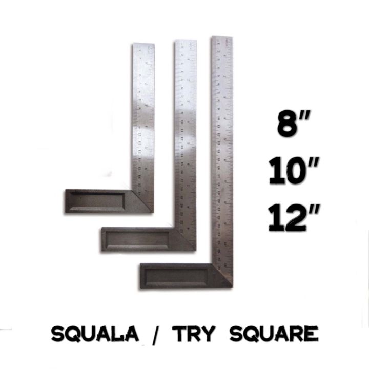 Squala - iskwala / tri - try Square Squala Angle Ruler | Lazada PH