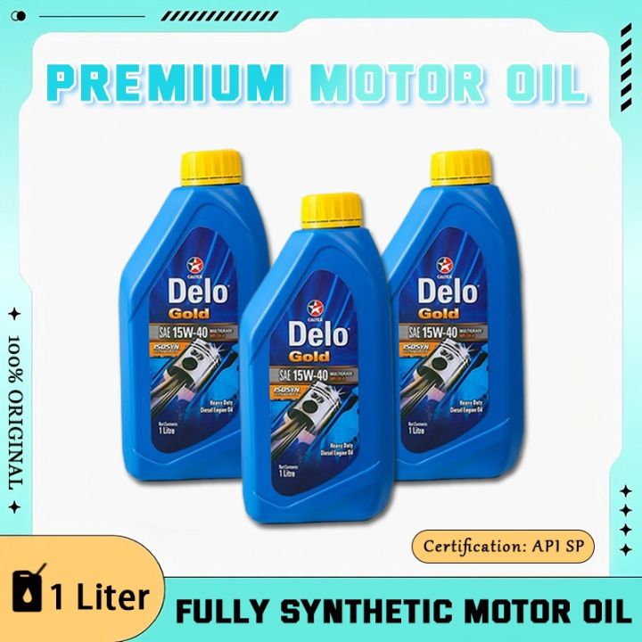 Engine Oil Caltex Delo Gold Ultra 1L SAE 15W-40 for Diesel Engines ...