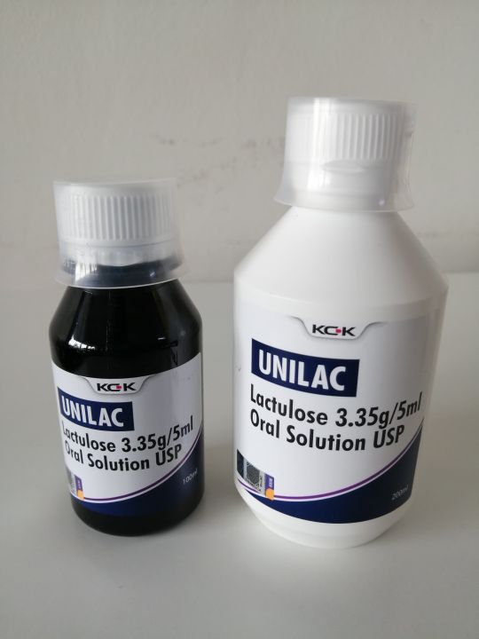 UNILAC LACTULOSE 3.35G/5ML ORAL SOLUTION USP - 100ML/200ML | Lazada