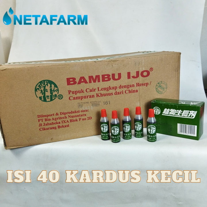 PUPUK ORGANIK CAIR ( POC & ZPT ) Cap BAMBU IJO - 1 kardus ( isi 400 ...