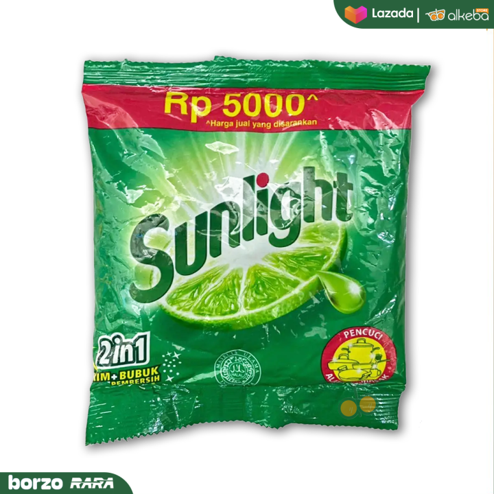Sabun colek sunlight cream 2 in 1 bubuk pembersih alat masak 270 gram ...