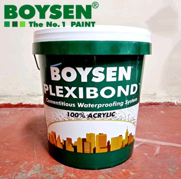 BOYSEN Plexibond Waterproofing System 16L / Pail | Lazada PH