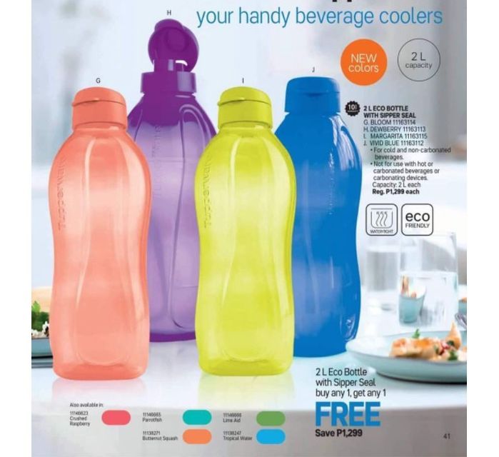 Tupperware brands Eco bottle 2L | Lazada PH