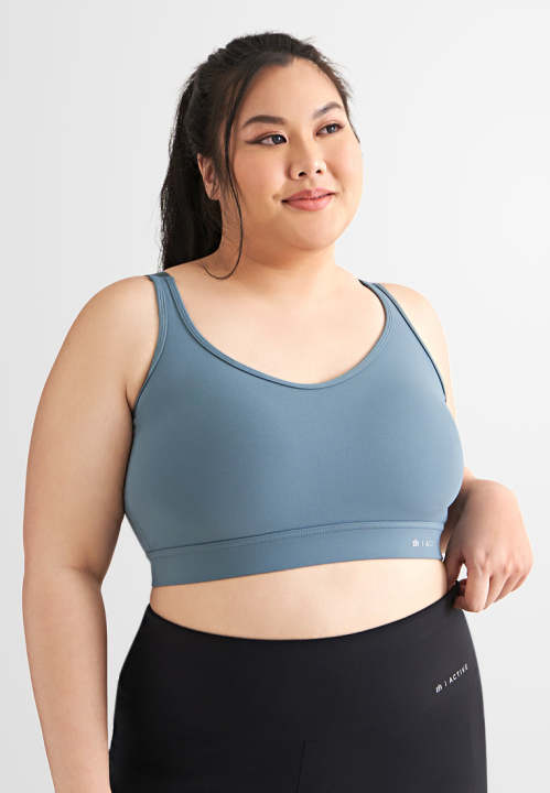 Robust Crop Top Style Sports Bra - Light Green | Lazada
